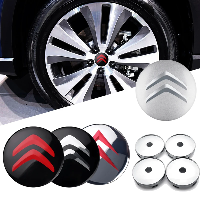Tampa-do-Cubo-Central-da-Roda-do-Carro-Rim-Refit-Badge-Covers-Auto ...