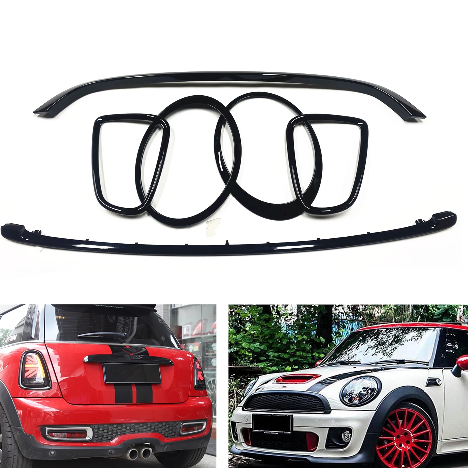 F-r-Mini-Cooper-R55-R56-R57-R58-R59-2014-2017-JCW-Stil-schwarzer-K ...
