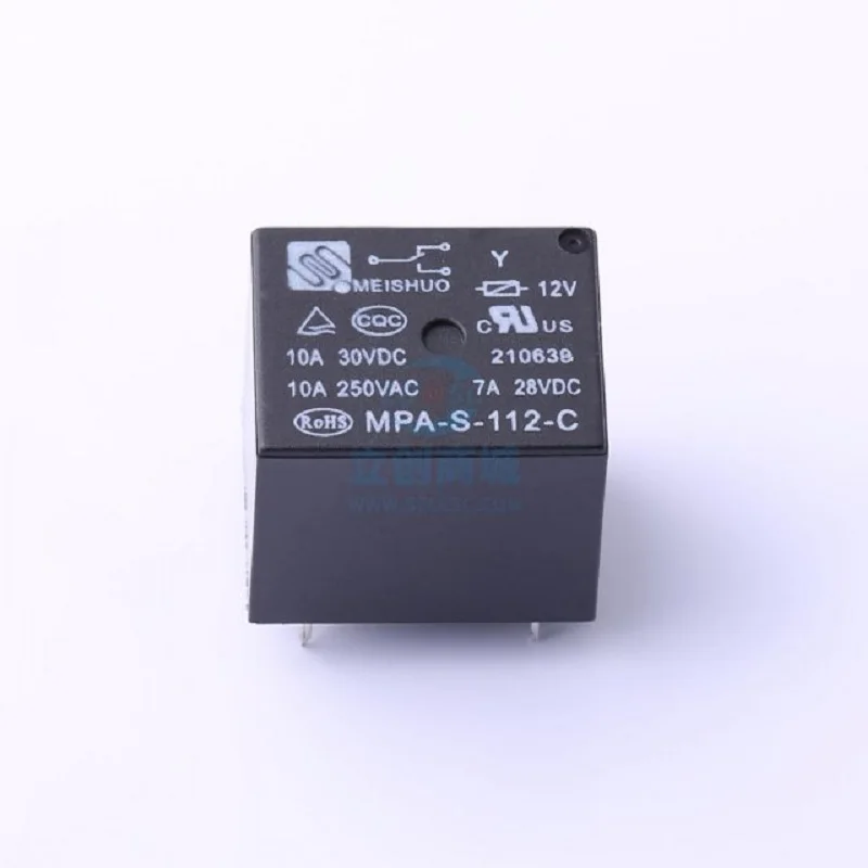 5PCS Relés MPA-S-112-C MPA-S-105-C MPA-S-124-C 10A 250VAC 5PIN 5VDC 12VDC 24VDC relé de Potência