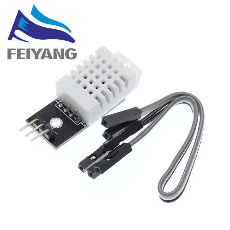 Détecteur De Température Et D'humidité Dht22, Module Capteur Numérique Am2302 + Pcb Avec Câble ...