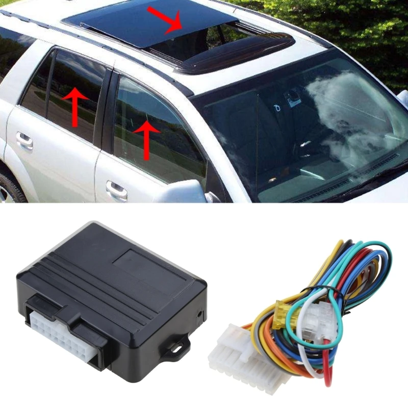 12V-Car-Power-Window-Roll-Up-Closer-Car-Alarm-Systems-for-4-Doors-Car ...
