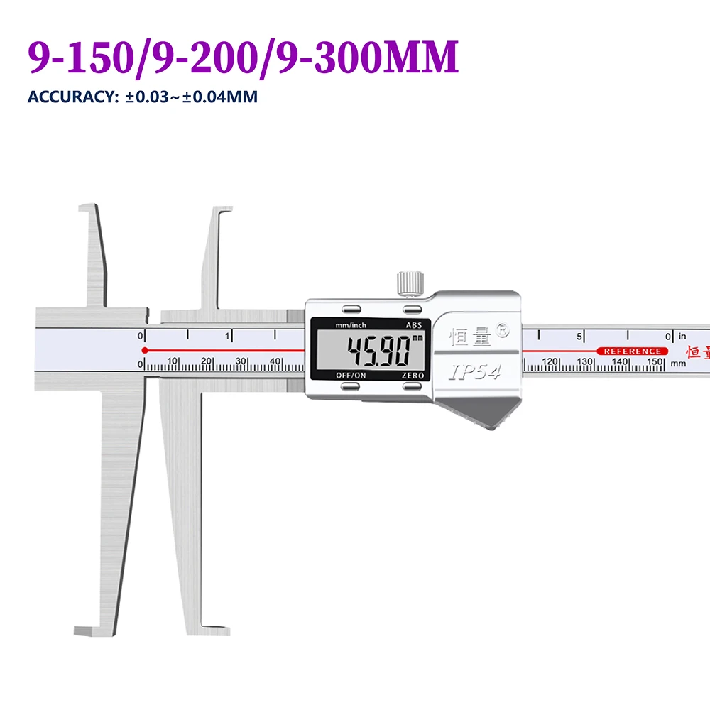 Double Inner Groove Vernier Digital Caliper 0.01mm Inner Groove ...