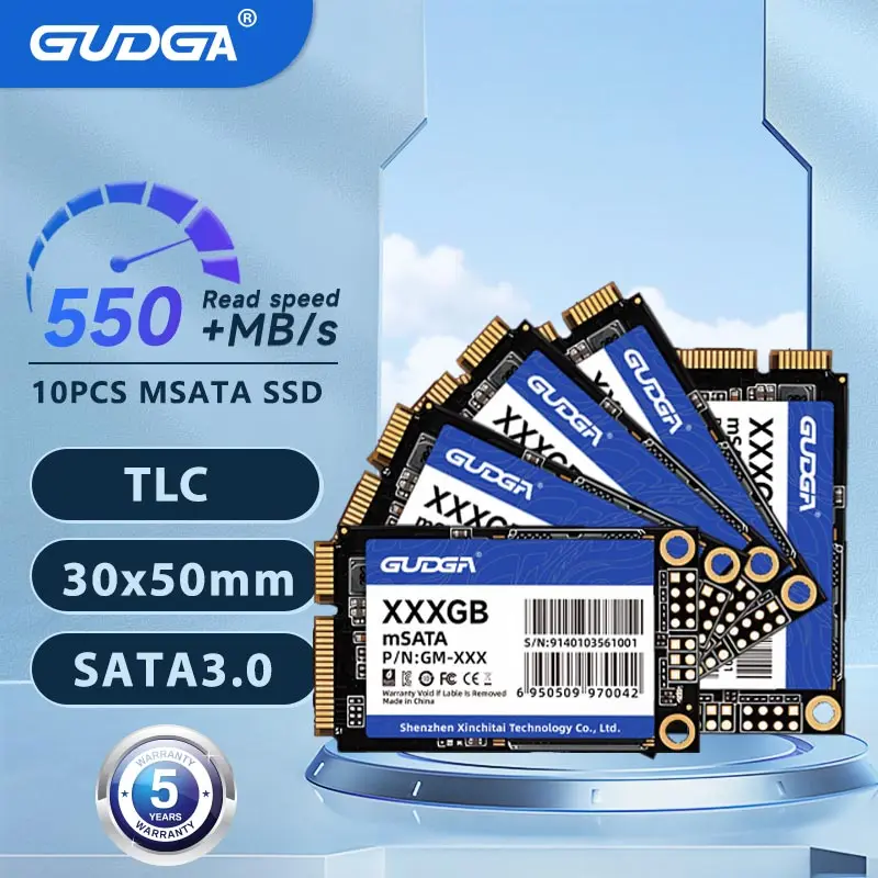 GUDGA-10PCS-msata-ssd-SATAIII-64GB-128GB-256GB-512GB-1TB-HDD-For ...