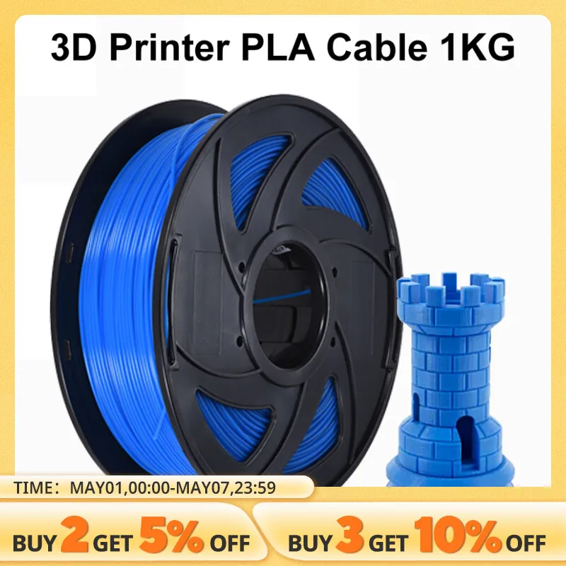 1KG-Color-3D-Printers-Pla-Cables-1-75mm-Printer-Filament-3D-Printing ...