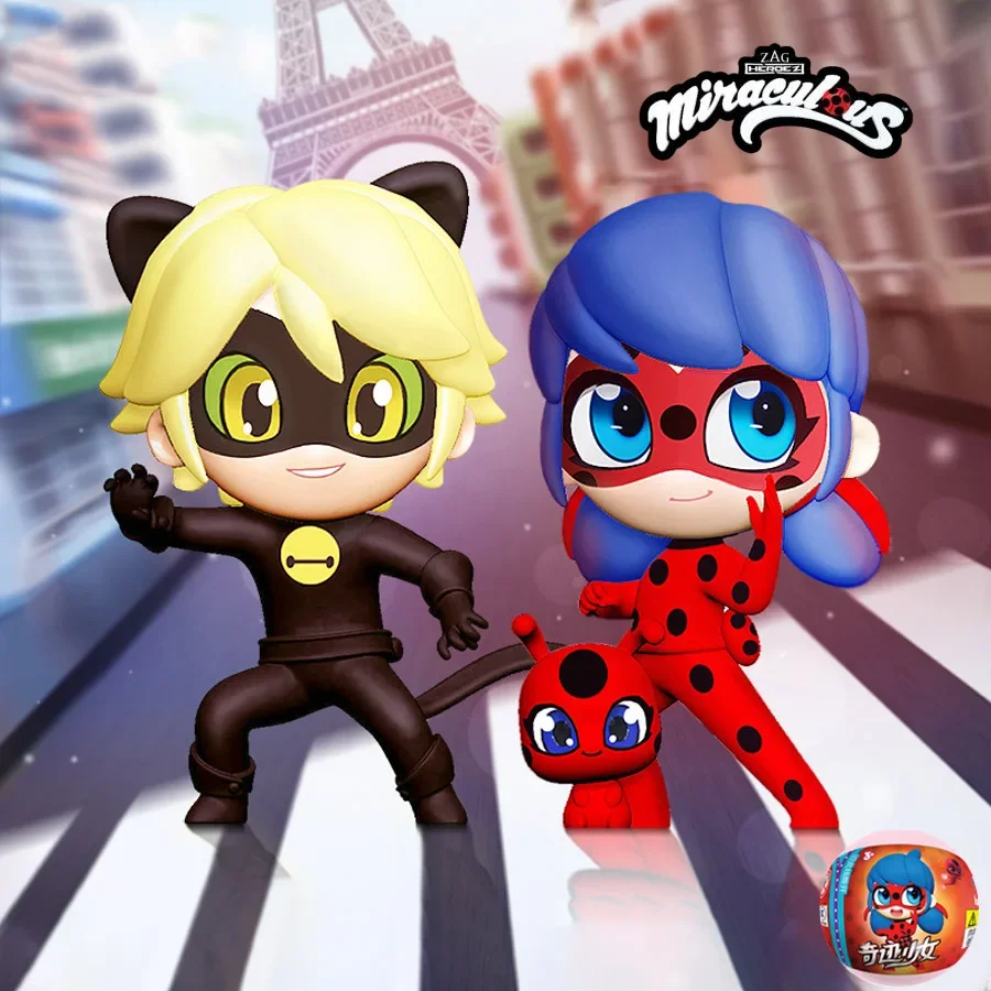 Figuras-de-Anime-Miraculous-Ladybug-Cat-Noir-Reina-abeja-Rena-Rouge ...