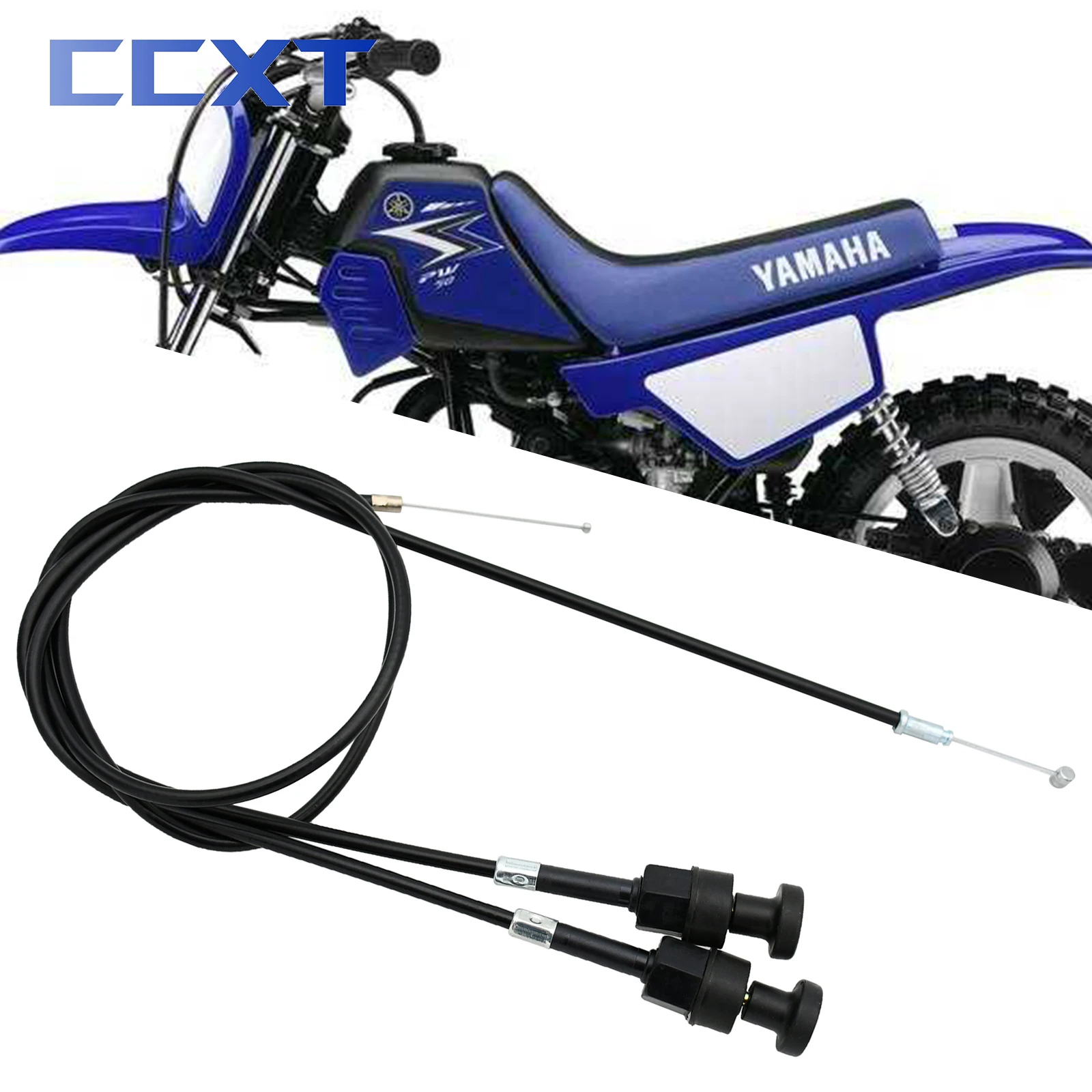 Motocross-760mm-940mm-Pull-Choke-Cable-Throttle-Assembly-Damper-Cable ...