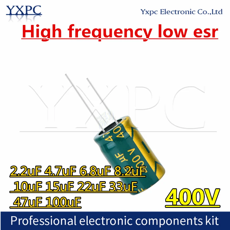 400V High frequency low esr 2.2uF 4.7uF 6.8uF 8.2uF 10uF 15uF 22uF 33uF ...