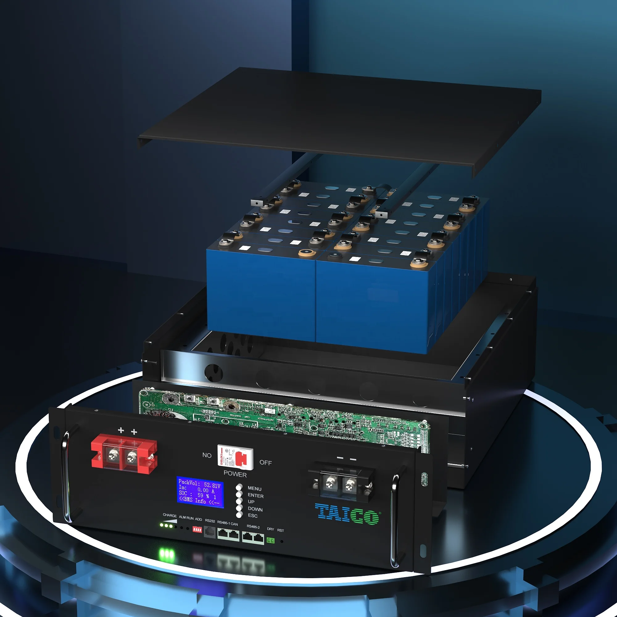 Taico-lithium-ion-battery-48V-100Ah-5kw-6kw-10kw-solar-systems-lifepo4 ...