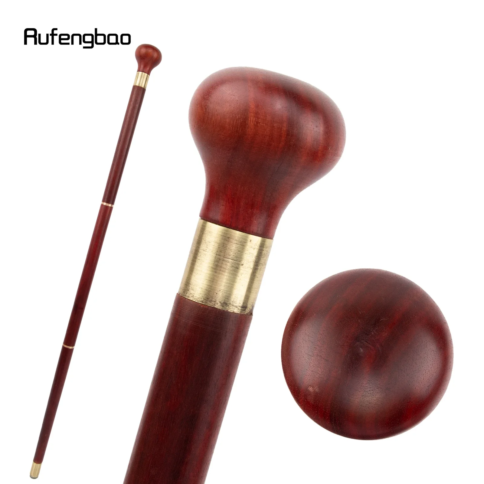 Brown-Sandalwood-Wooden-Fashion-Walking-Stick-Decorative-Cospaly-Party ...