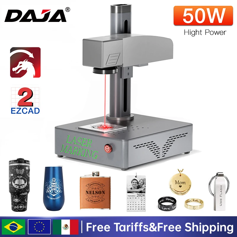 DAJA-S4-50W-Fiber-Laser-Marking-Machine-Metal-Nameplate-Engraver-for-Jewelry-StainlessSteel ...