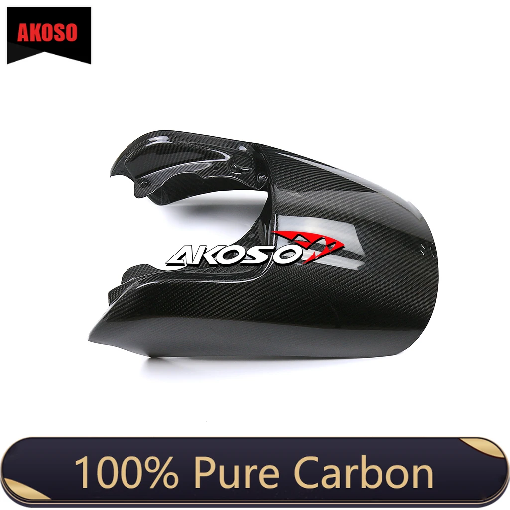 100-3K-Pure-Carbon-Fiber-Motorcycle-Rear-Tail-Fairing-Kit-For-Harley ...
