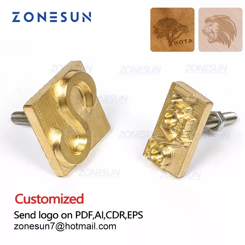 Custom Design Customize Hot Brass Stamp Iron Mold Personal Logo ...