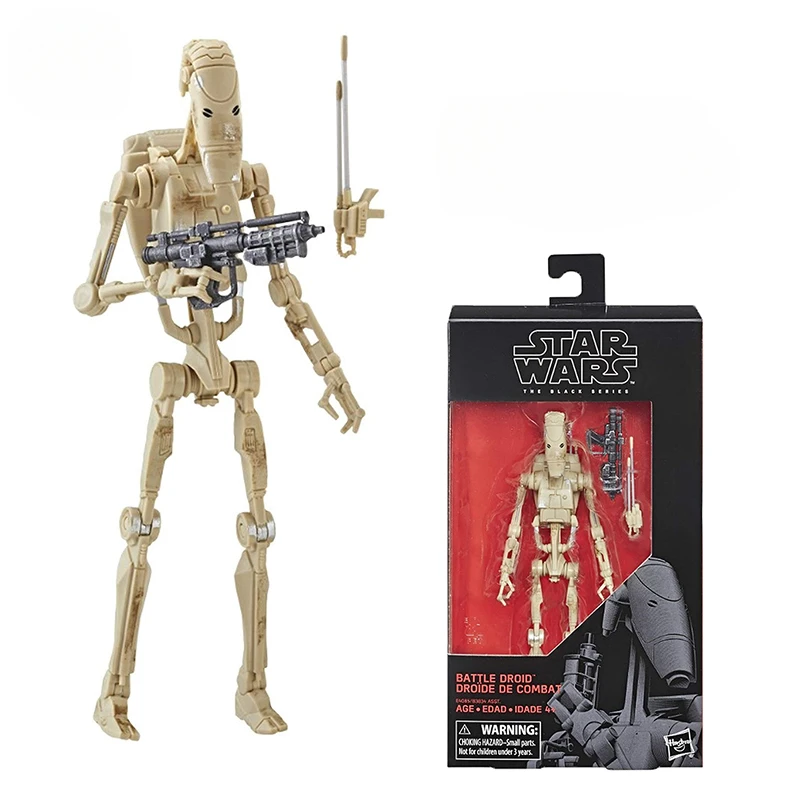 16cm Original STAR WARS The Black Series Battle Droid Action Figure ...