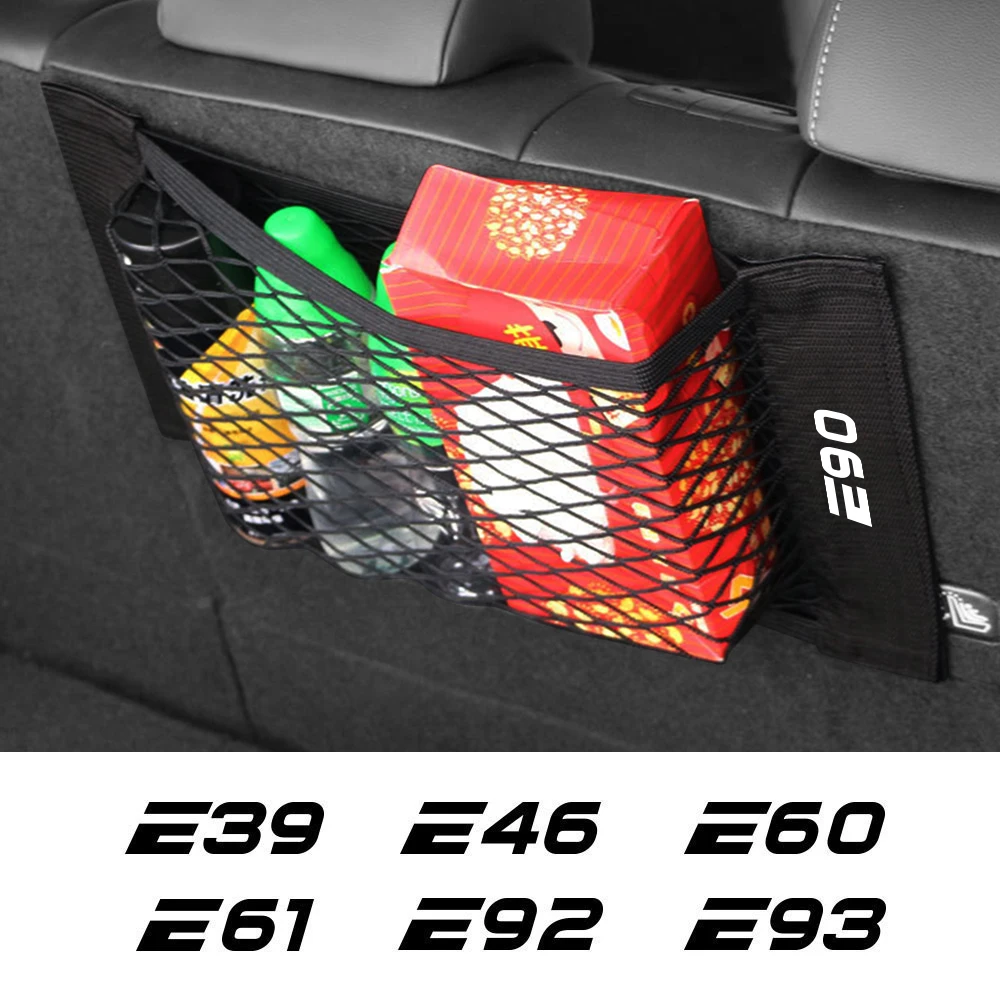 Car-Trunk-Net-Pocket-Storage-Mesh-Bag-Auto-Accessories-For-BMW-E46-E90 ...