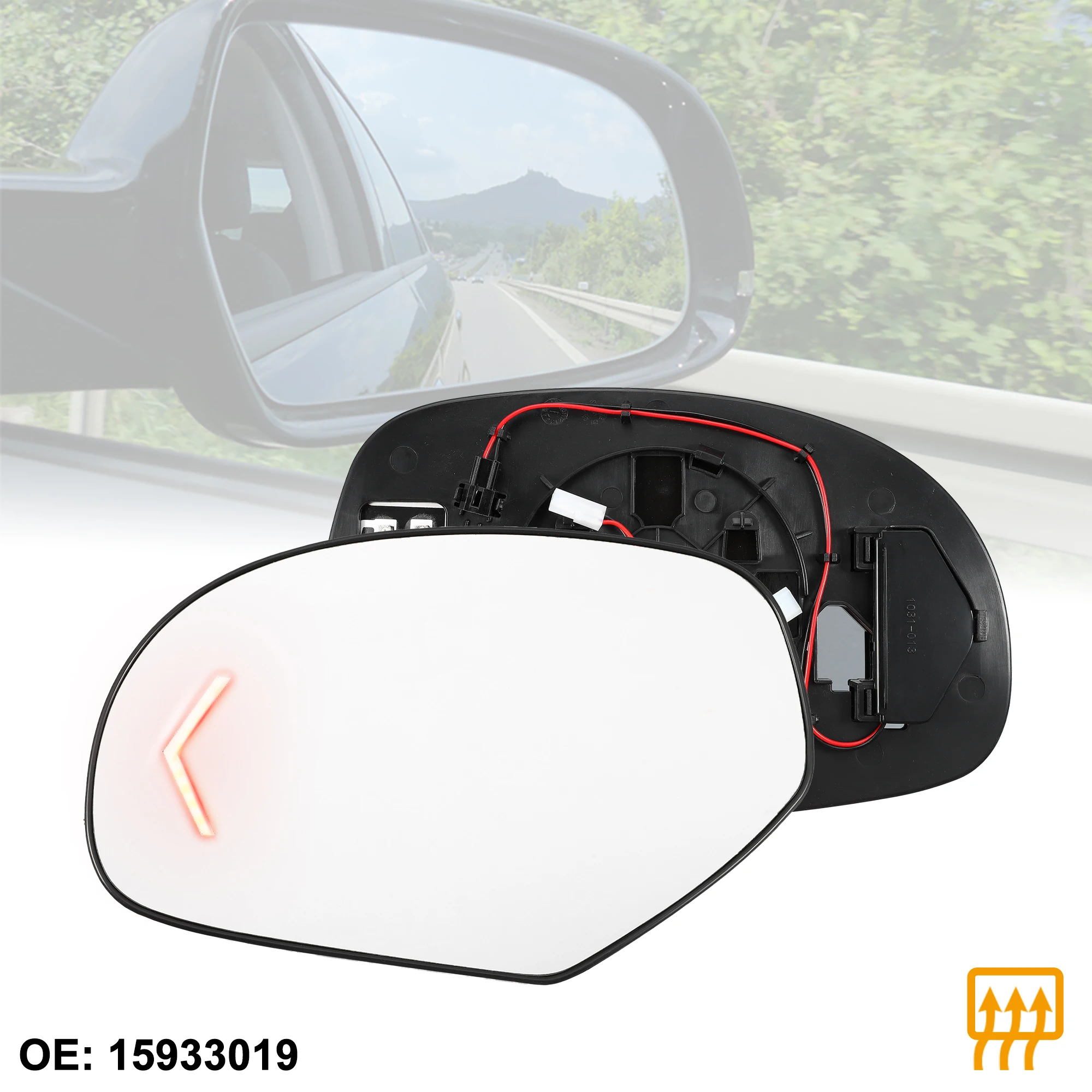 Uxcell-Car-Rearview-Left-Right-Side-Heated-Mirror-Glass-Replacement-W ...