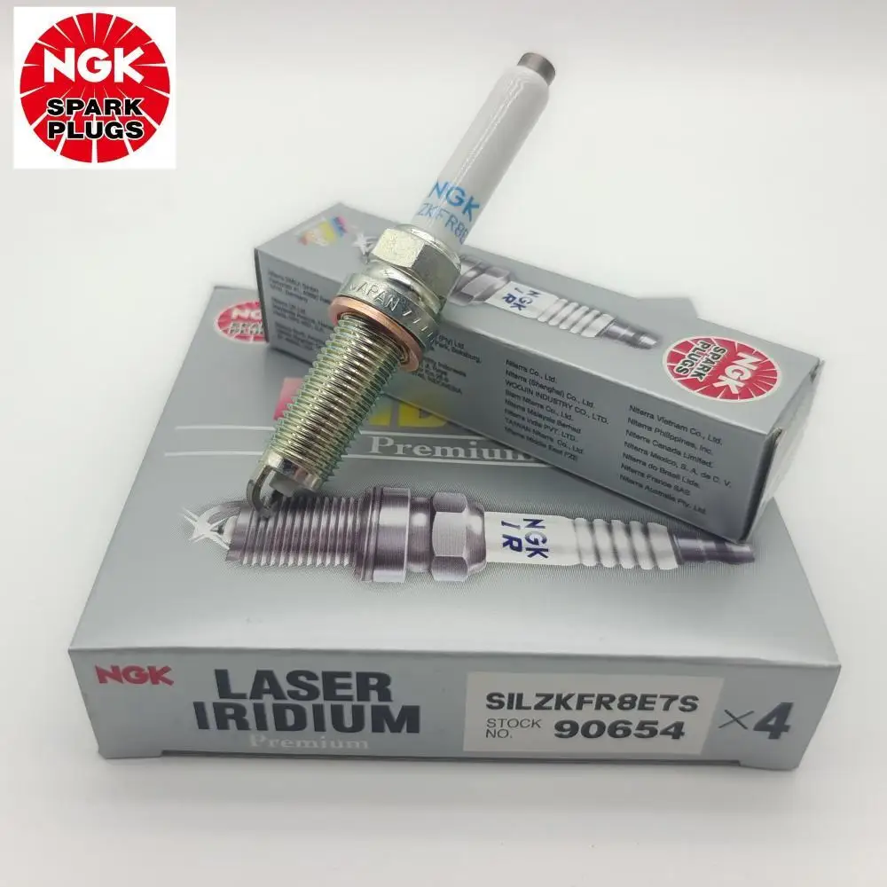 4-6PCS-NGK-OE-A0041597903-SILZKFR8E7S-90654-Iridium-Platinum-Spark-Plug ...