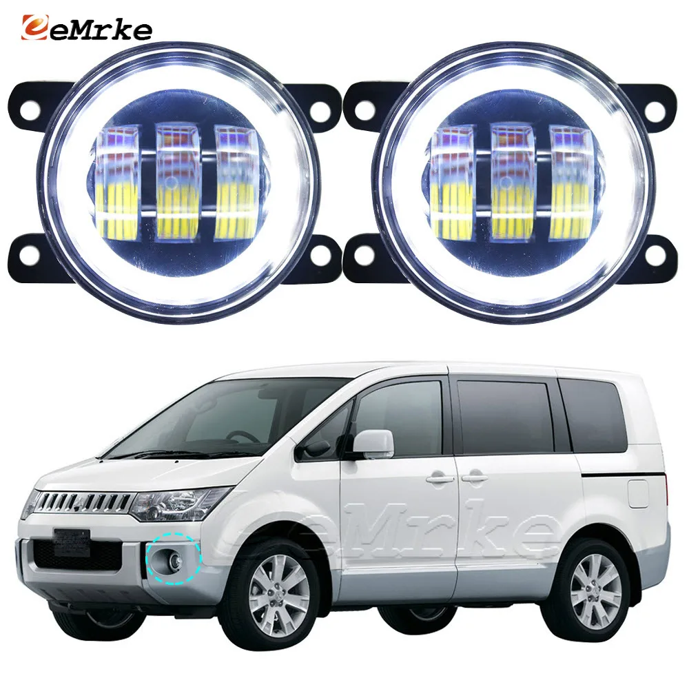 Led-Angel-Eye-DRL-for-Mitsubishi-Delica-D5-D-5-2007-2013-2014-2015-2016 ...
