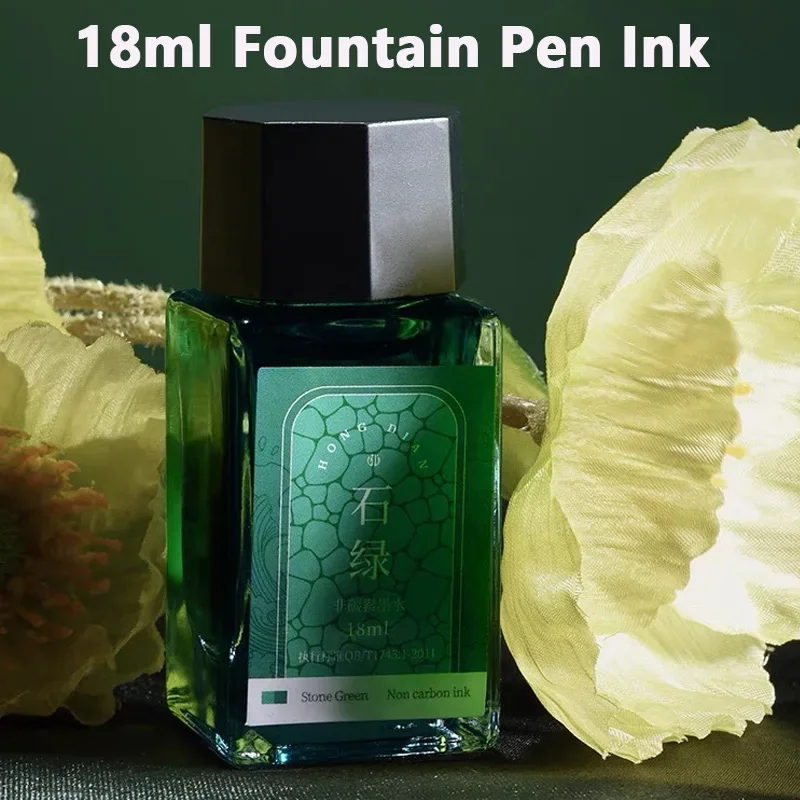 HONGDIAN 18ml Fountain Pens Ink Pen Refill Inks Stationery Colored ...