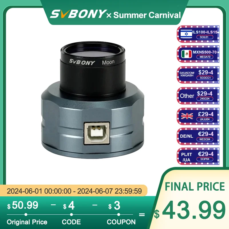 SVBONY-Astronomy-Planetary-Camera-1-25-CMOS-Telescope-Camera-Digital-Eyepiece-USB-2-0-for ...