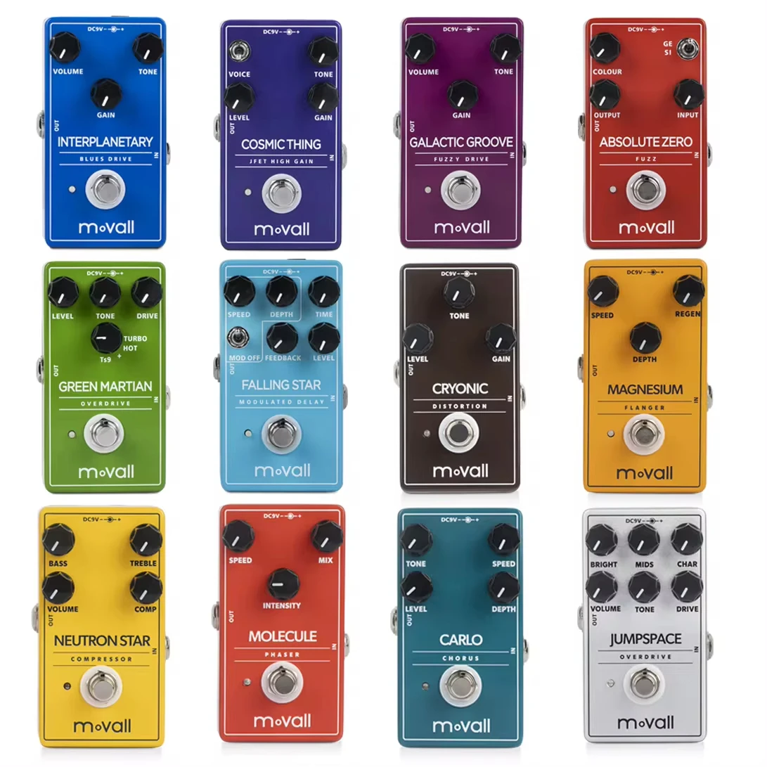 Movall Falling Star Ritardo modulato Overdrive Distorsione Fuzz Chorus ...