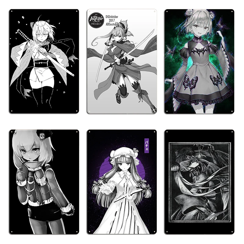 Umineko No Naku Koro Ni Battler Beatrice Metal Signs Decoration ...