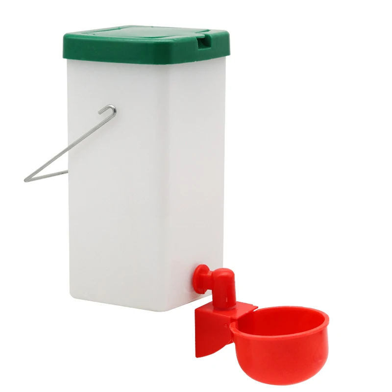 Botella de agua para conejos de 1000 ml con bebedero rojo automático ...
