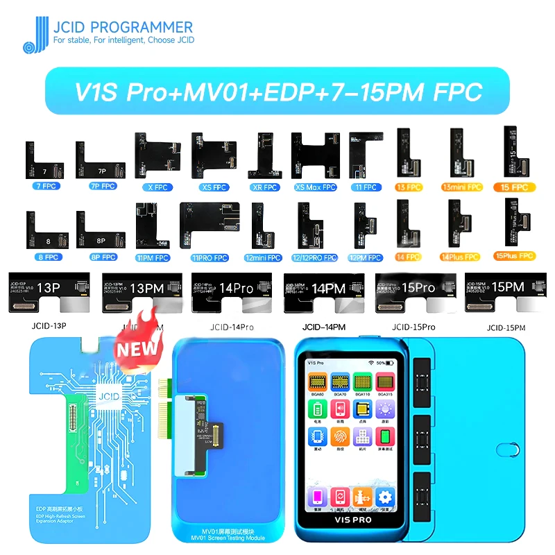 JCID-MV01-EDP-Screen-Testing-Module-V1S-Pro-Programmer-for-Apple-iPhone ...