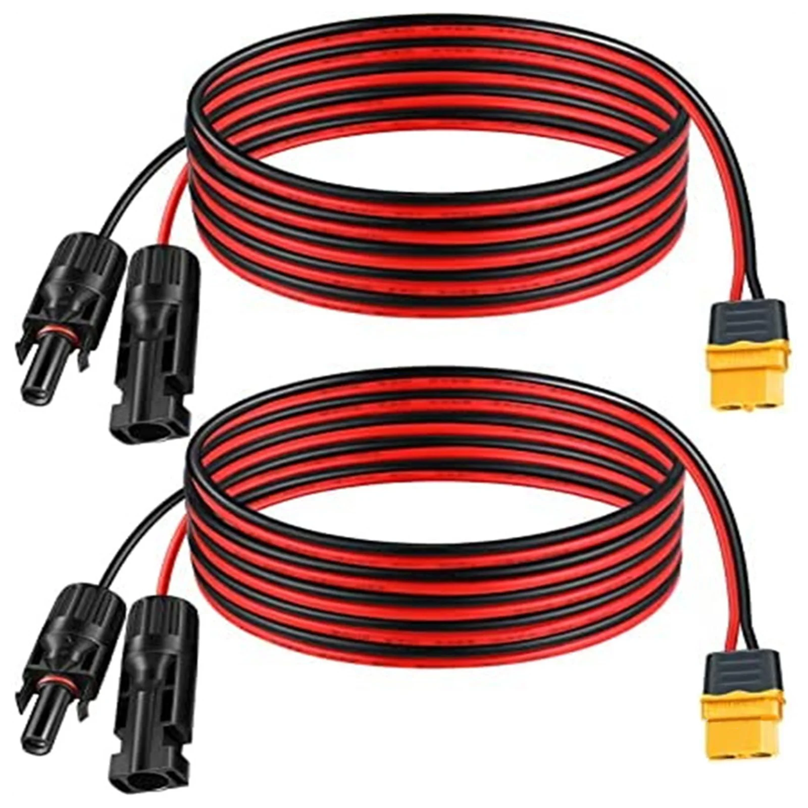 12AWG-XT60-Female-Solar-Panel-Extension-Cable-Copper-Wire-Connector ...