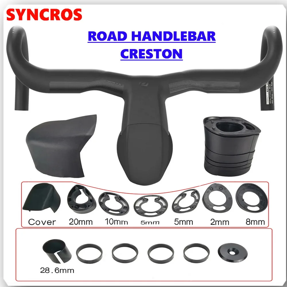 Syncros-Creston-Road-Bicycle-Carbon-Handlebar-Internal-Wiring ...