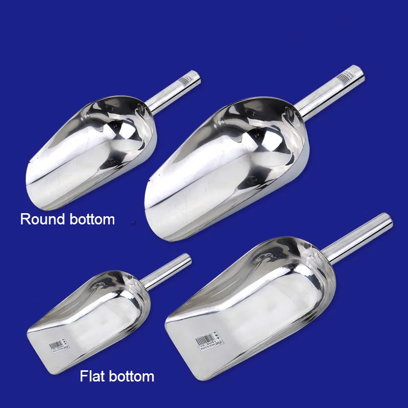 Stainless-Steel-Sampling-Shovel-Round-or-Flat-Bottom-Drug-Food-Solid ...