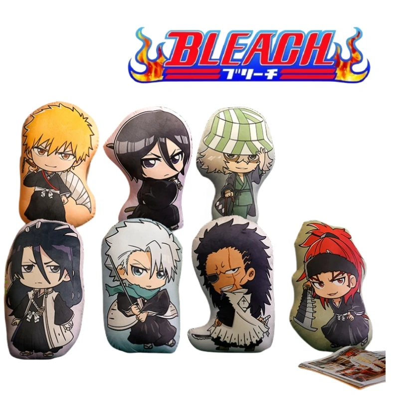 Stuffed-Anime-BLEACH-Plush-Toy-Kurosaki-Ichigo-Kuchiki-Rukia-Abarai ...