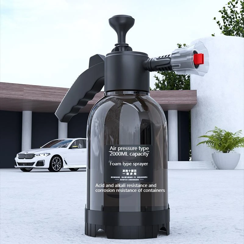 Car wash foam spray can High pressure hand spray car wash pot 2 L car ...