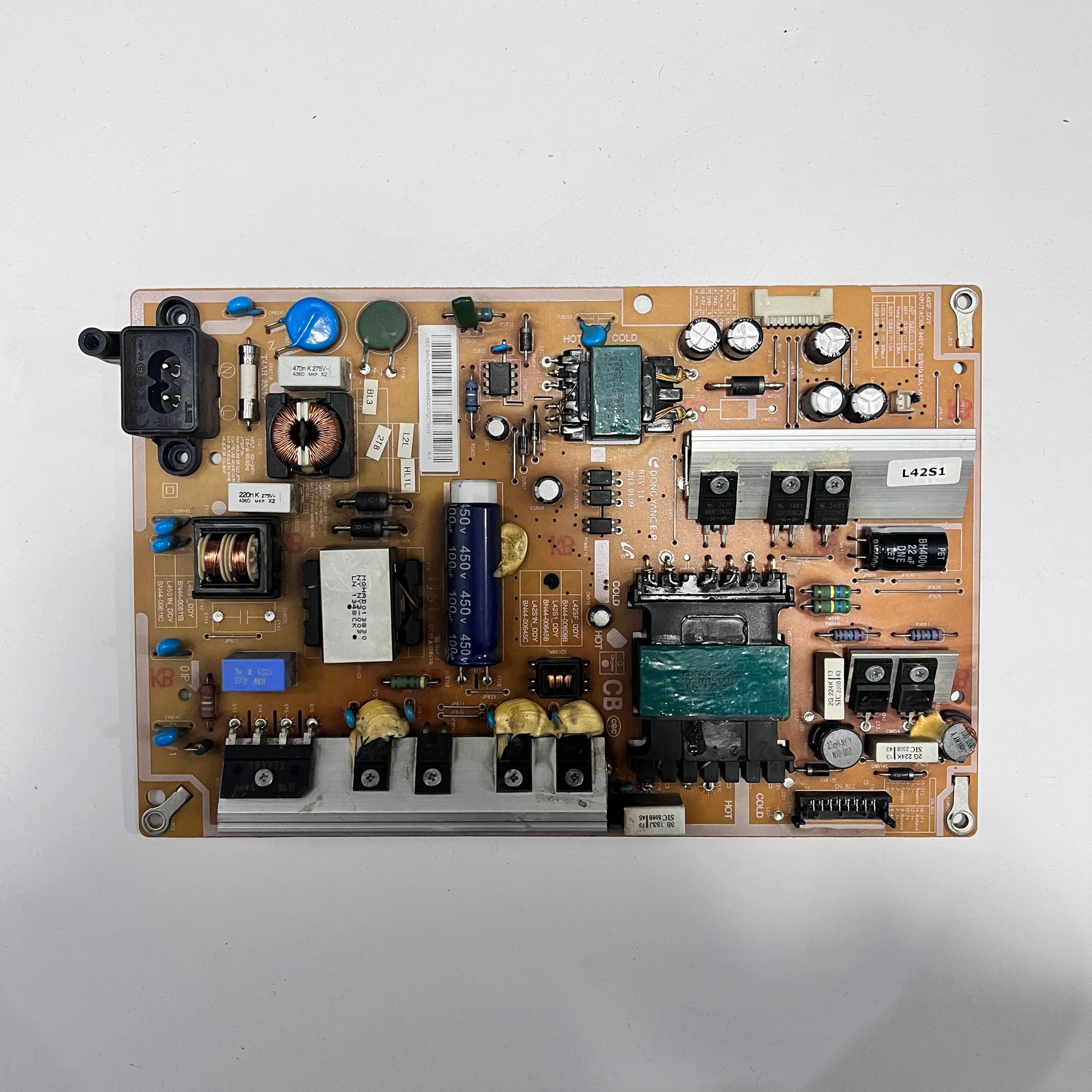 Genuine Original TV Power Supply Board BN44-00645A = BN44-00645B = BN44 ...