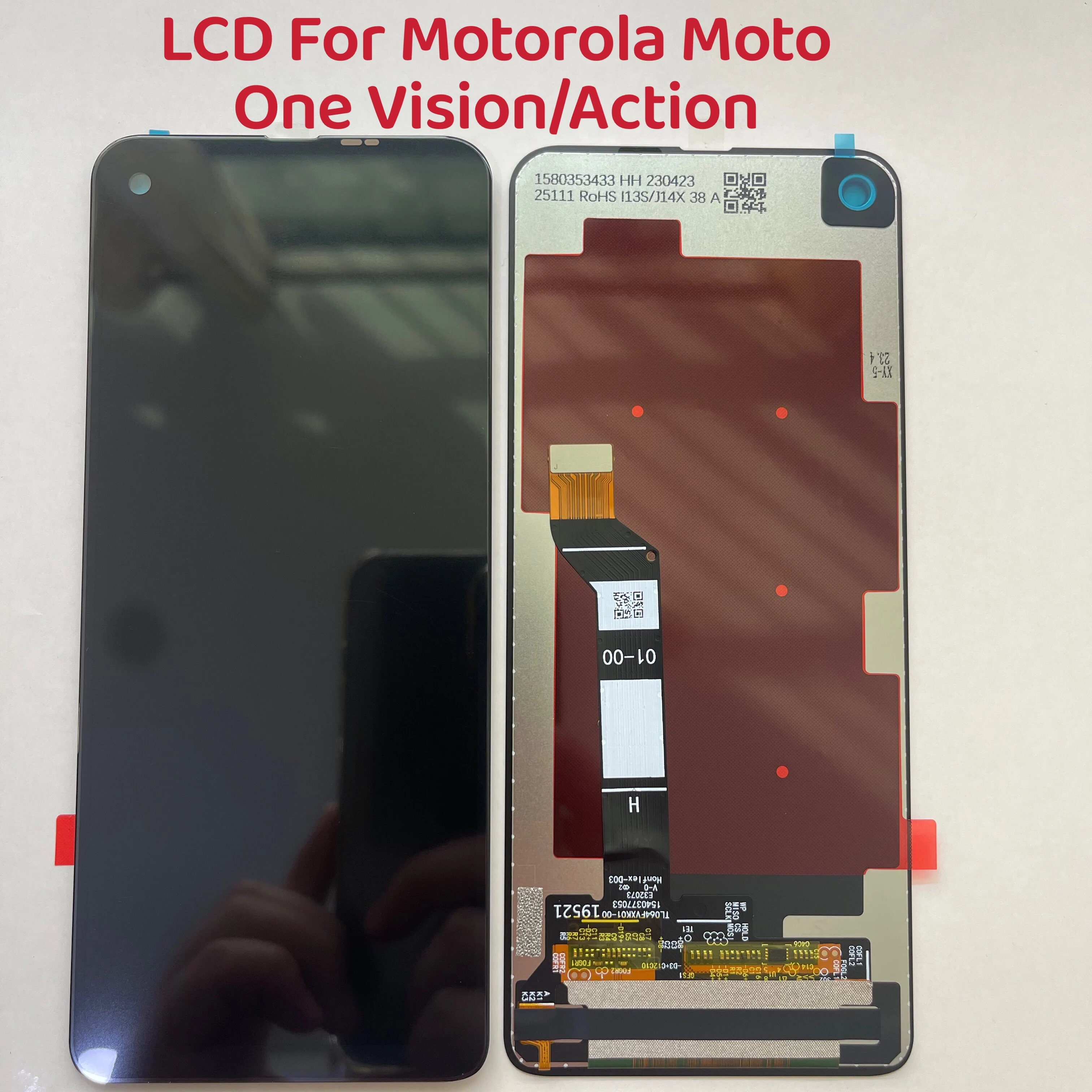 Pantalla-LCD-100-Original-de-6-3-pulgadas-para-Moto-One-Vision-P50 ...