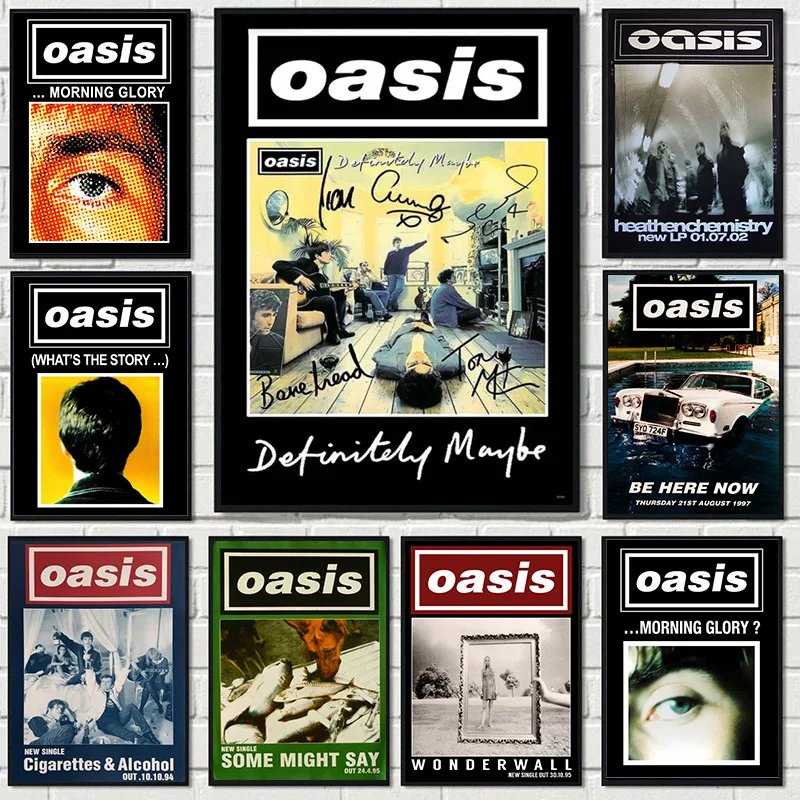 Oasis Band Album Cover