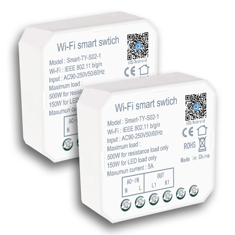 Smart Life módulo de relé para el hogar, disyuntor eléctrico ...