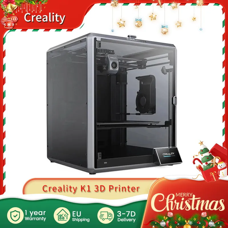 Creality-K1-3D-Printer-Auto-Leveling-32mm-s-Max-Flow-Hotend-600mm-s-Max ...