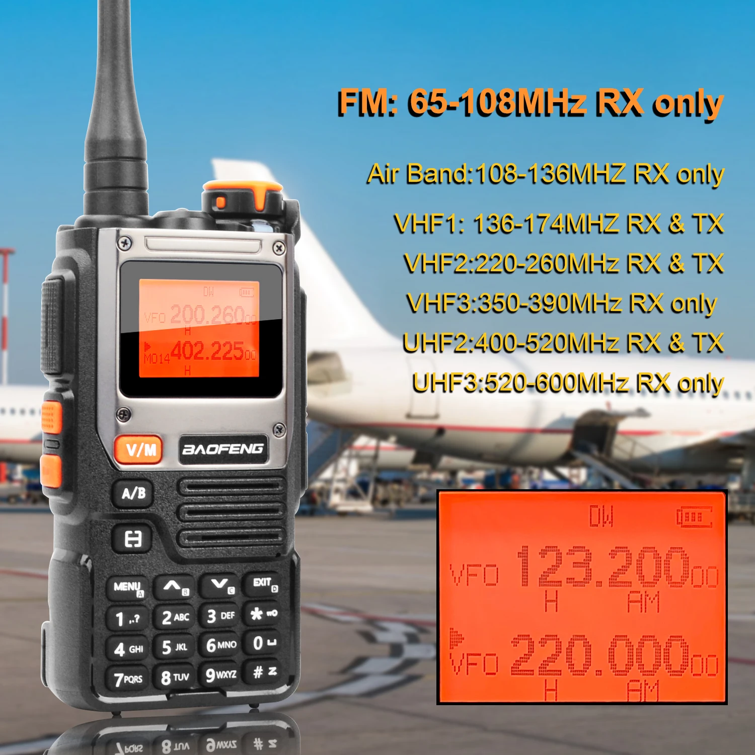 Baofeng-UV-K61-Talkie-Walkie-Aircraft-Multi-band-NoAA-Noise-Cancel-Wireless-Frequency-Copy-VOX ...