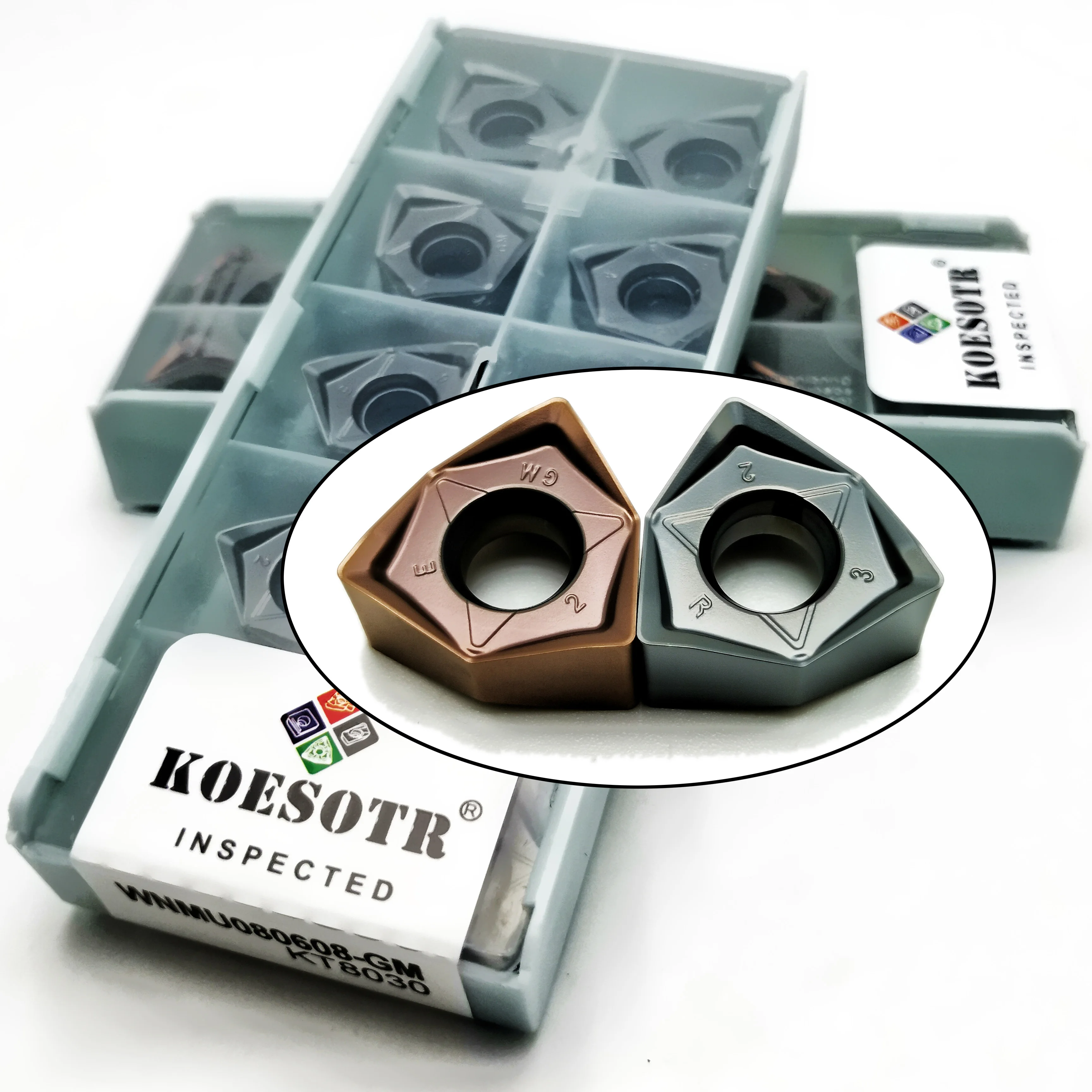 10pcs-WNMU080608-GM-KT8030-KT8060-Face-Milling-Inserts-Original ...