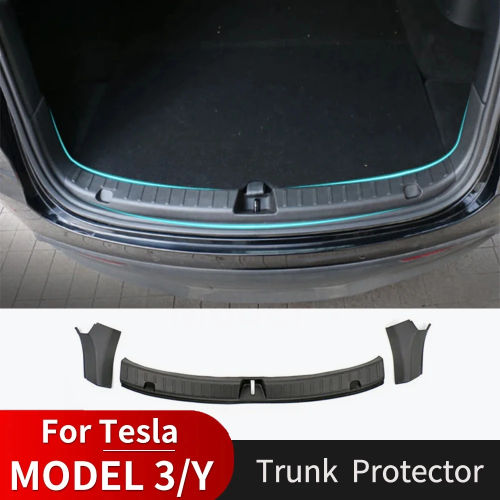 USVOTOV-Trunk-Sill-Plate-Cover-Protector-for-Tesla-Model-Y-3-Highland ...