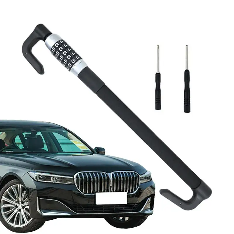 Steering-Wheel-Lock-Adjustable-Steering-Lock-With-Combination-Code-Car ...