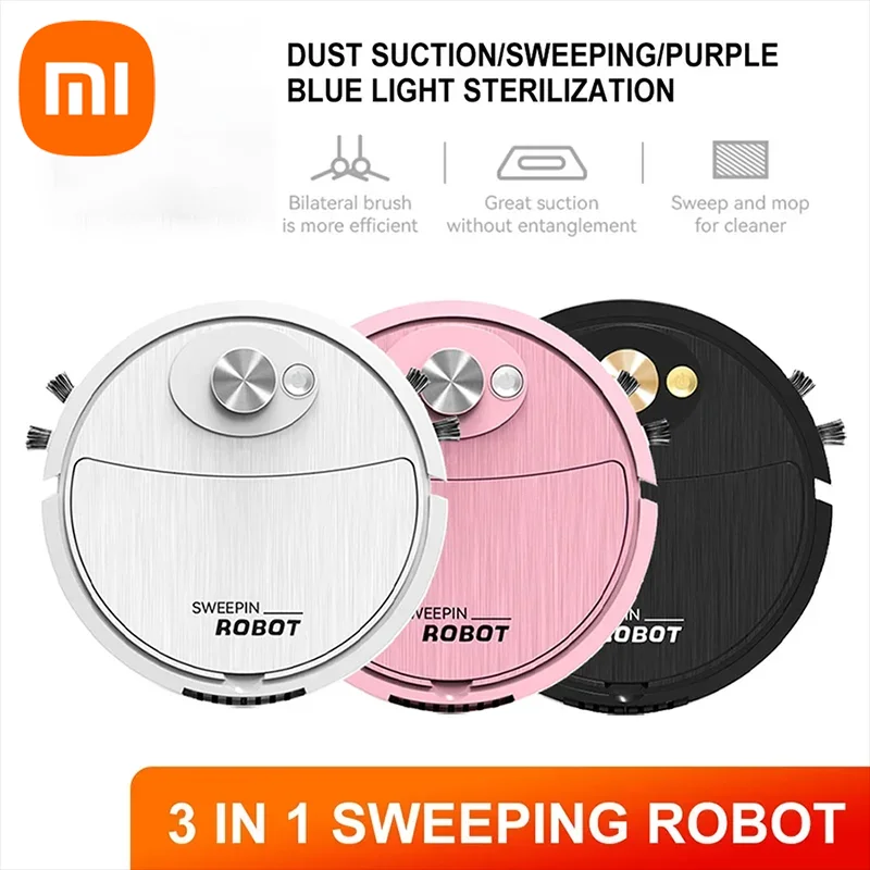 Xiaomi-3-in-1-Smart-Sweeping-Robot-Home-Mini-Sweeper-Vacuum-Mopping-Automatic-Sweeping-and ...