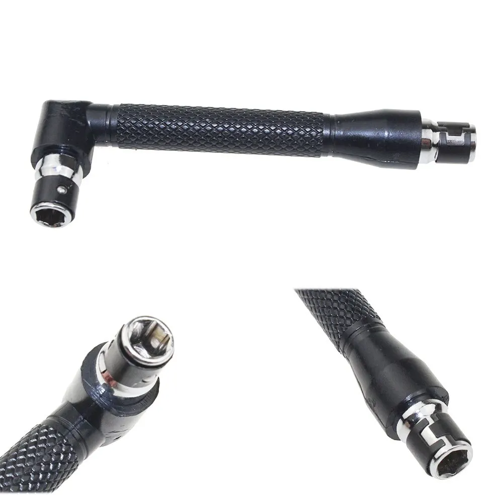 Mini Double Ended L Socket Spanner Wrench 6.35mm Screwdriver Bit ...