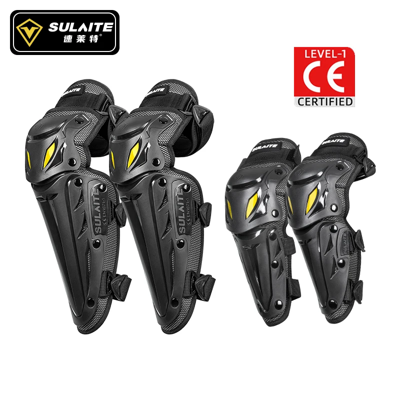 SULAITE 오토바이 무릎 패드 남성용 CE 인증 기어, 보호 모토크로스 보호대 가드| | - AliExpress