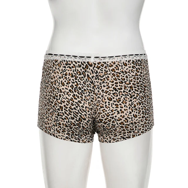 SOLY HUX Cheetah Print Micro Shorts SOLY HUX Women's Cheetah Print ...