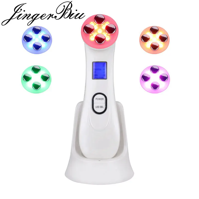 Facial Wrinkle Rejuvenation Device Anti-aging Led Photon Radio ...