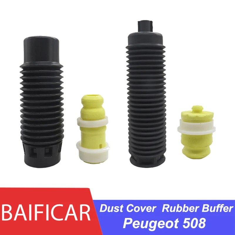 Baificar 앞뒤 먼지 커버, 525450 525438 고무 버퍼, 푸조 508, 5033F5, 5166C6, 신제품|쇼크 ...
