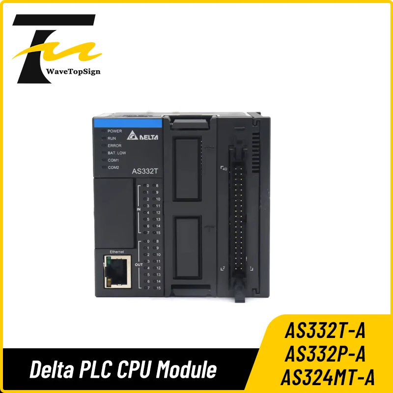 WaveTopSign-Delta-PLC-CPU-Module-PLC-Programmable-Controller-AS332T-A ...