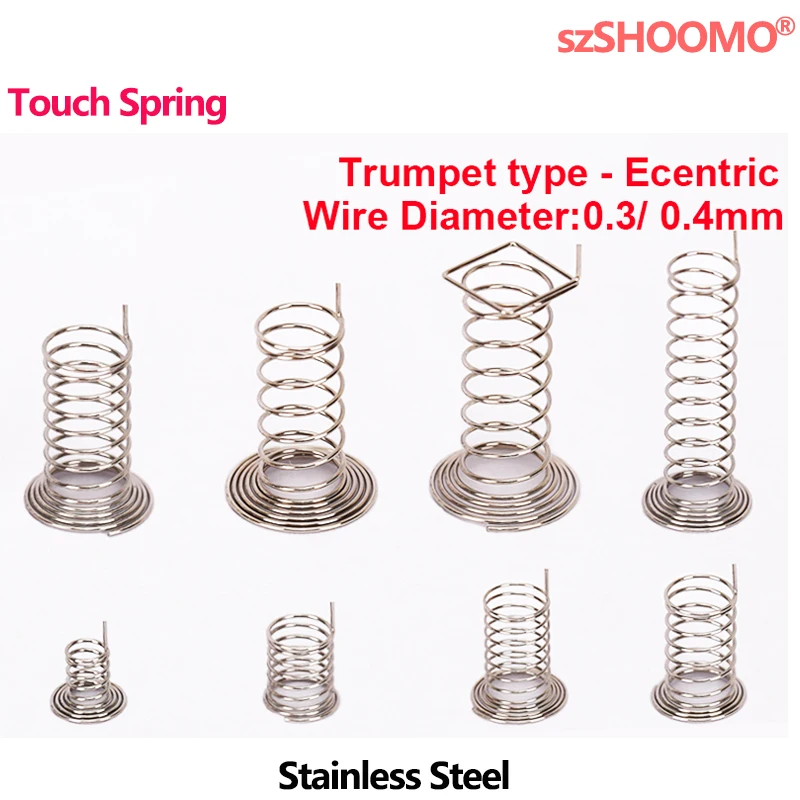 Stainless Steel Horn Type Button Key Ecentric Contact Touch Induction ...