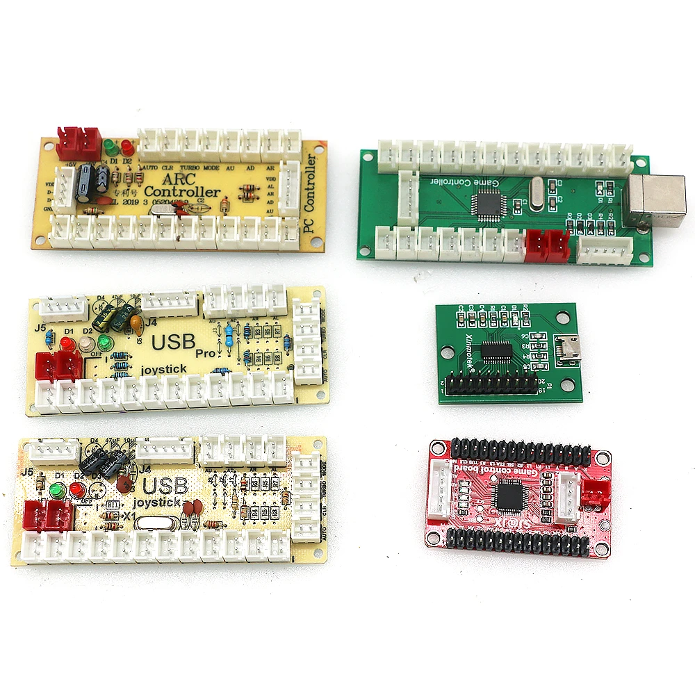 1 Pcs Arcade Zero Delay Usb To Joystick Encoder Pcb Board Game Stick ...